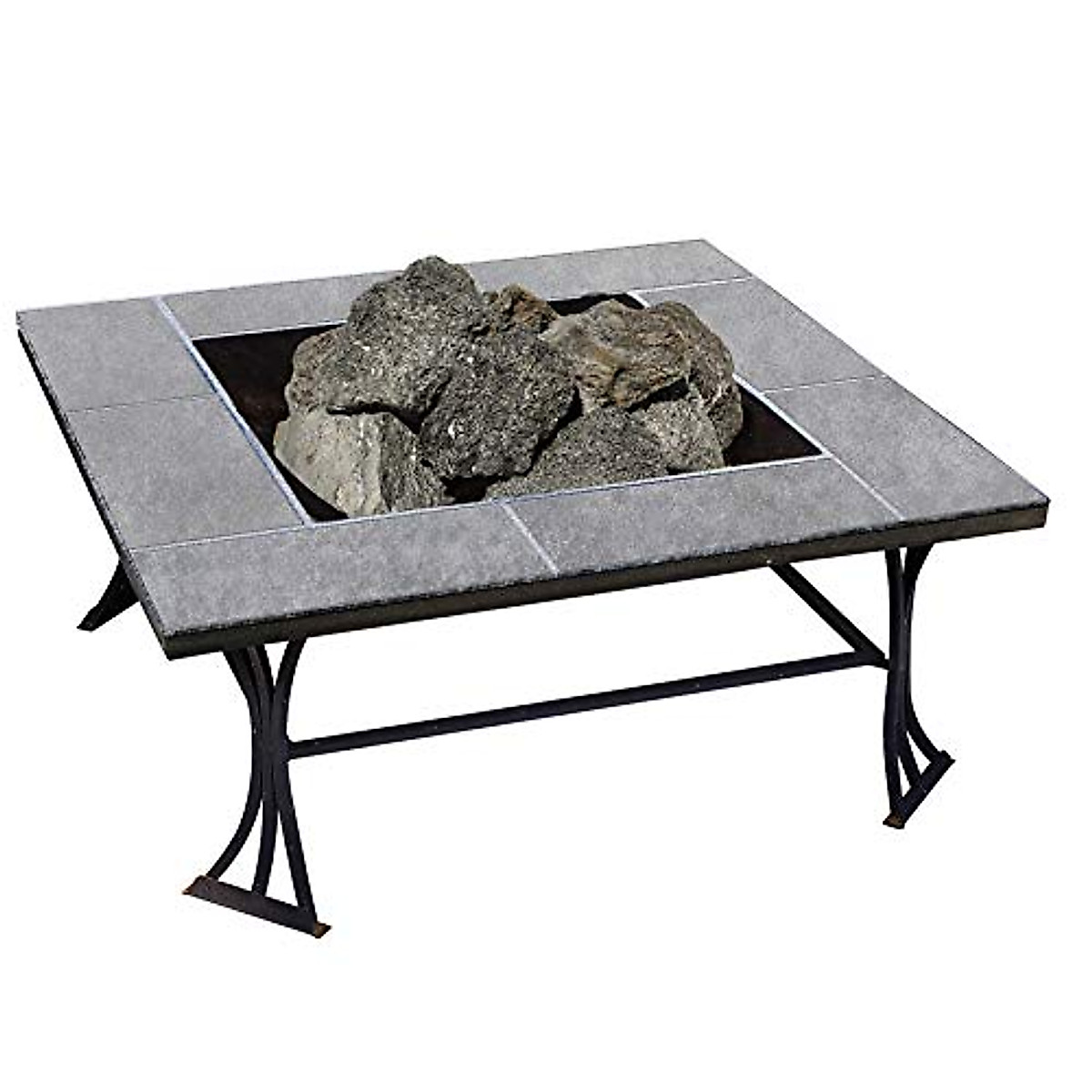 Pumie PR-6 Char Rocks | Creates More Even Heat Distribution | Reduces Flare Ups | 6 Pound Box of Pumie Char Rocks