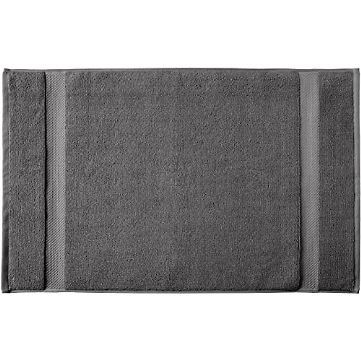 Amazon Aware 100% Organic Cotton Bath Mat - 20 x 31-Inches, Dark Gray