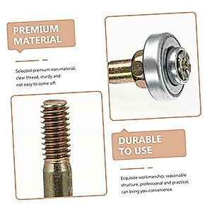 UKCOCO 16 Pcs Rocking Chair Bearing Gaming Chair Bolts Furniture Connecting Fitting Patio Chair Desk Chair Screws Furniture Bolts Rocking Chair Part Garden Chair Iron Tables and Chairs