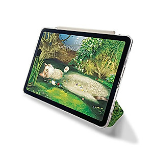 Cute Cat in Classical Art Pattern Case Compatible with All Generations iPad Air Pro Mini 5 6 11 inch 12.9 10.9 10.2 9.7 7.9 Plastic Fabric Cover Slim Smart Stand SN1073 (8.3" Mini 6th gen)