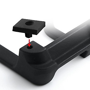 12Pcs 826885 Grate Rubber Feet Replacement for Wolf Range Stove Parts CG Series Gas Cooktop Grate Rubber Feet Support Bumpers Wolf Range Grate Rubber Foot Stove Top Protector Grate Pad replacement kit