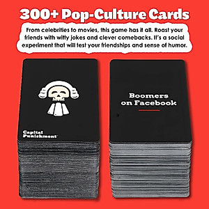 Capital Punishment | A Hilarious Legal Battle Awaits | 3-10 Players, Fun for Game Nights, Adults, Lawyers, Friends, Family, Parties, Adult Board Games