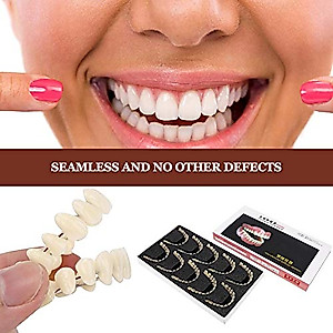 280pcs/10 Set Resin Denture False Teeth, Dental Teeth Teaching Model, Resin Denture for Patients with Oral Cavity Loss,Dental Supply Accessory