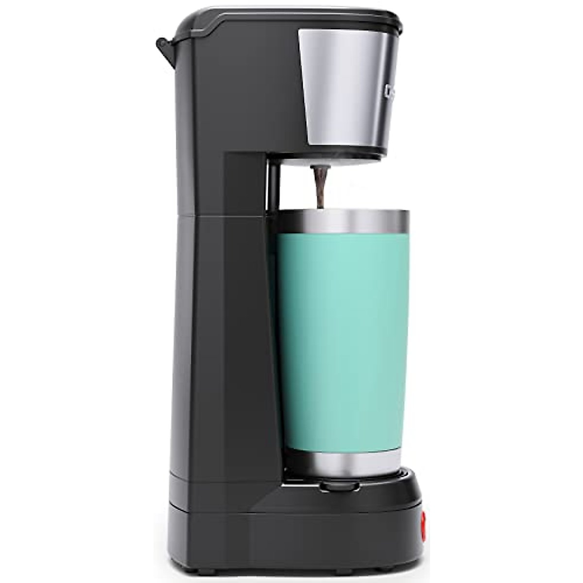 Chefman InstaCoffee Max, The Easiest Way to Brew the Boldest Single-Serve Coffee, Use Fresh And Flavorful Grounds or K-Cups