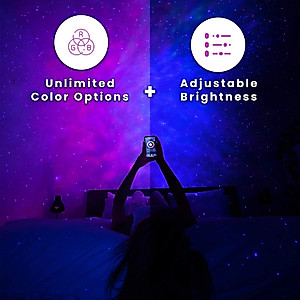 Galaxy Lamps The Authentic Galaxy Projector (Blue Stars) | LED Nebula Projector | Star Light Projector for Bedroom | Galaxy Gaming Lights | Star Projector Night Light | Light Projector for Relaxation