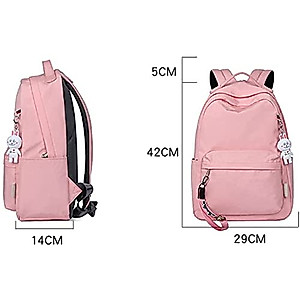 Qywui Chainsaw Man Power Anime Backpack, 3D Print Travel School Bags for Girls Laptop Backpack Backpack (Color : A)