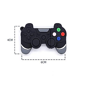 SUNJIANG Cool USB Flash Drive Cartoon Gamepad Thumb Drive Funny USB Drive Cute USB Date Storage Jump Drive Pendrive Memory Stick Novelty Gift Character USB Flash Drive USB 2.0(32GB, Gamepad)