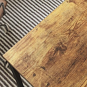 CubiCubi L Shaped Desk with Storage Shelves, Computer Corner Desk for Home Office, Writing Gaming Study Desk Table with Bookshelf, Space Saving, Brown