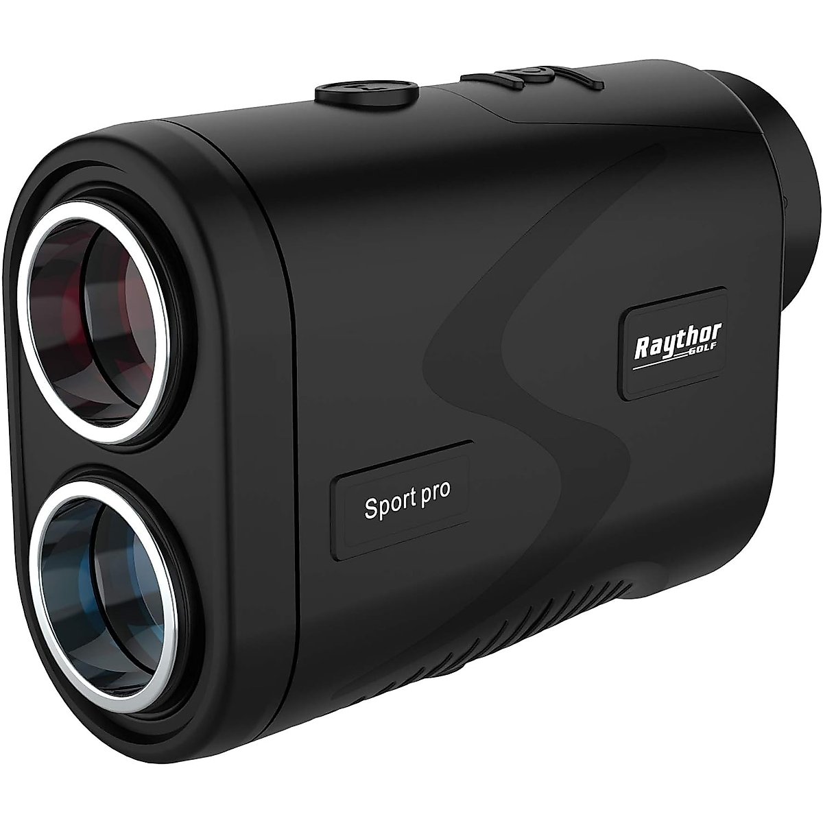 Raythor Pro Golf Rangefinder for Professional Golfers, Laser Range Finder with Slope & Non Slope Physical Switch, Flag-Lock with Pulse Vibration, Continuous Scan, Rechargeable