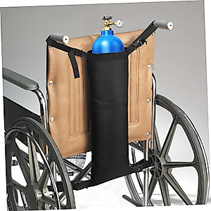 Cabilock Wheelchair Oxygen Holder Oxford Cloth Bag Oxygen Cylinder Holder Oxygen Tank Pouch Easy to Carry