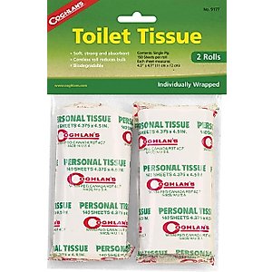 Coghlans 9177 Toilet Tissue Pack 2 Rolls
