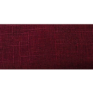 Home Life furBed00007_Cloth_Burgundy_Full Platform Bed
