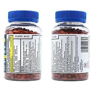 Rite Aid Pharmacy Ibuprofen 200 mg - 500 Coated Brown Caplets - Pain Reliever and Fever Reducer - Migraine Relief - Back Pain Relief - Arthritis Pain Relief Pills - Pain Killer