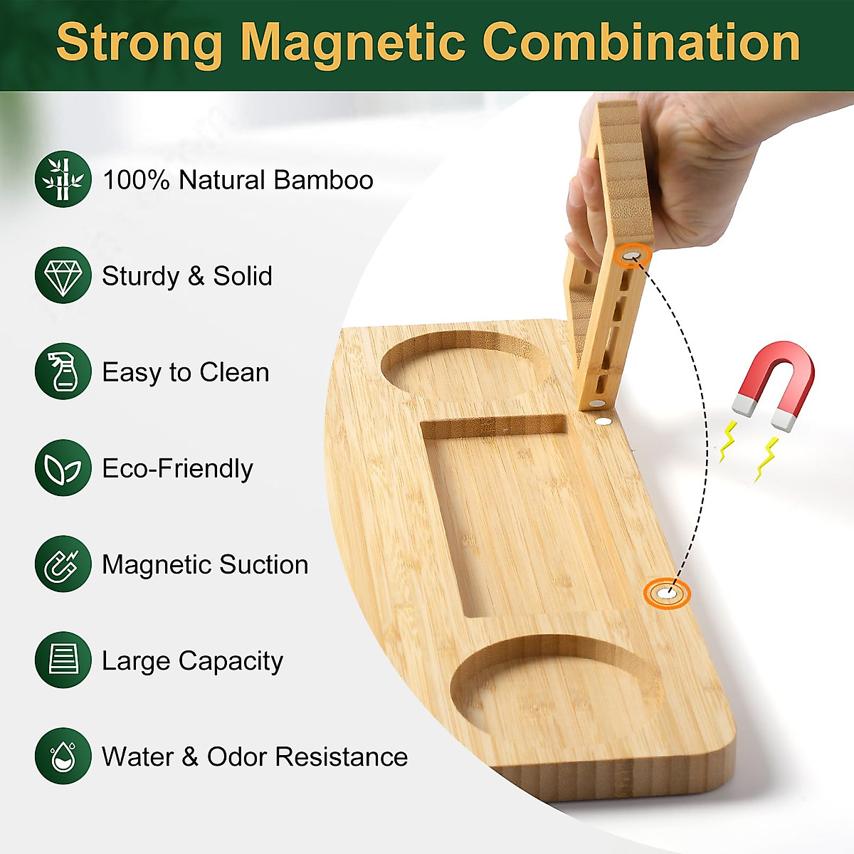 ROCIRLAB Bamboo Charcuterie Boards (23"×11"×0.8") and Knife Set, Lightweight Cheese Board and Platter, Unique Gift for Housewarming, Anniversary & Wedding, Mother's Day and Christmas for Women…