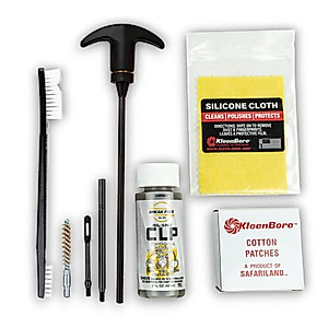 Kleenbore Gun Care Classic Handgun Kit (.22 Caliber), blk (1009503)