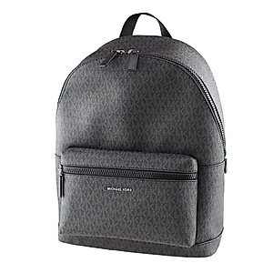 Michael Kors Men's Copper MK Logo Backpack Black