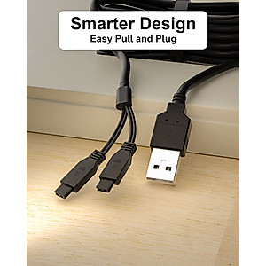 VHBW USB Charger Replacement for Sportdog SD-425, SD-425S, SD-425CAMO, and SD-825 Shock Collar Charging Adaptor