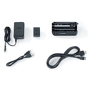 Canon VIXIA HF R800 Portable Video Camera Camcorder with Audio Input(Microphone), 3.0-Inch Touch Panel LCD, Digic DV 4 Image Processor, 57x Advanced Zoom, and Full HD CMOS Sensor, Black