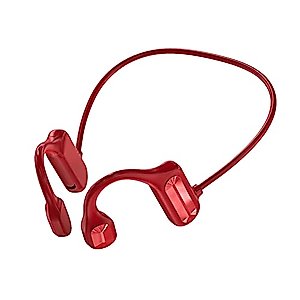 #6Mjp64 Wireless Bluetooth Headset Bone Conduction Headphones Bluetooth 5 2 Wireless Earbuds Outdoor Sport Headset Business H