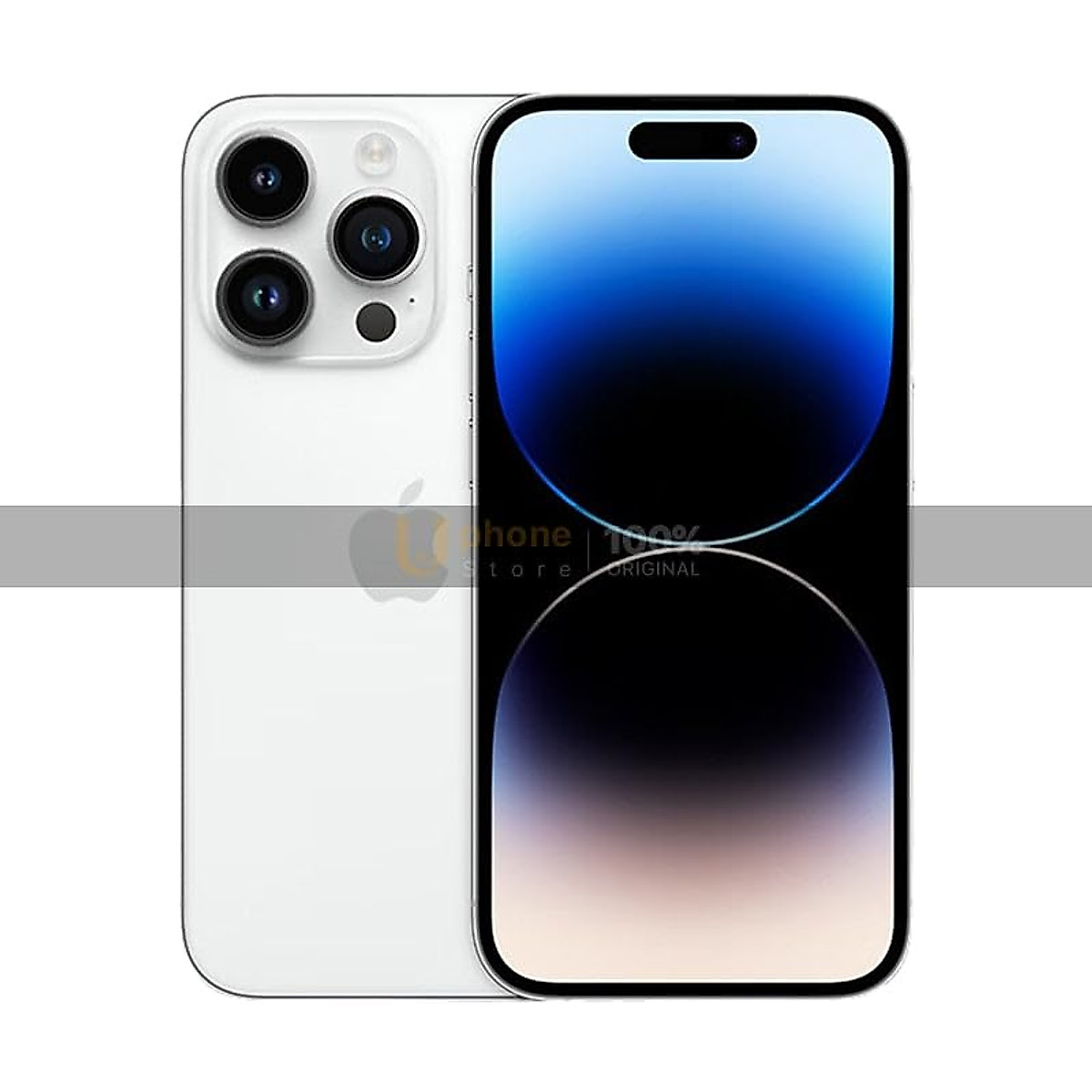 100% New Condition Apple iPhone 14 Pro 128GB / 256GB / 512GB /1TB ROM 2022 A16 Bionic Chip 6.1'' OLED Display Face ID 5G Mobile 2 Nano SIM / 14 Pro Silver / 128G|CN Version