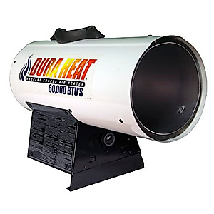 Dura Heat GFA60A 30K-60K BTU's Propane(LP) Forced Air Heater , White
