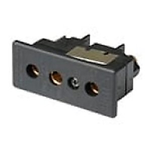 Marinco Power Products 20FR Bates Stage Pin (20A/ 125V) Female Panel Mount
