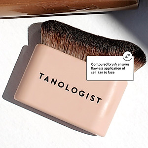 Tanologist Blending Brush for Self Tan - Vegan Body Brush for Flawless Self Tanner Application, 1 Count