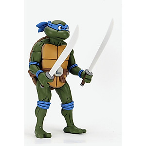 NECA TMNT Cartoon Giant Size Leonardo 1/4 Scale Action Figure
