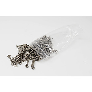 10 x1-1/4" SS Phillips Truss Head Screw Set 80 Piece Dock Bumper Edging Piling Cone Fastener
