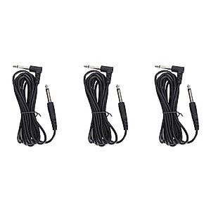 3pcs Guitar Wire Guitar Cable Supply Audio Cable for Guitar Electric Guitar Audio Cable Speaker Connection Cable Electric Guitar Accessory Electric Guitar Cable Audio Cable Cord