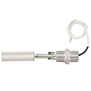 Liquid Level Sensor, Liquid Water Level Sensor Float Switch Side-Mounted 304 Stainless Steel 1/2NPT Male Thread DC0-110V, Model: YZ-SUS304 (A Type)