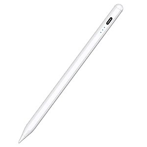 Stylus Pen for iPad 9th 10th Gen, Palm Rejection Apple iPad Pencil 2nd Generation for iPad Pro 11/12.9 3/4/5 Gen, iPad Mini 5/6, iPad 6/7/8, iPad Air 3/4/5, Apple Pen for iPad 2018-2022, White