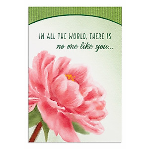 DaySpring - There is No One Like You - 4 Floral Birthday Card Assortment with Scripture - 12 Birthday Boxed Cards & Envelopes (U1199)