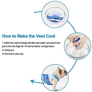 Dog Cooling Vest Harness - Pet Anxiety Relief, Sun Shield Dog Shirt Soft, Light Weight Pet Jacket Mesh Breathable Cooling Coat for Small Medium Large Dogs Walking Hunting Sport Outdoor Hiking Summer