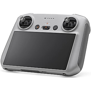 DJI CP.RC.00000005.01 RC Remote Controller for DJI Mini 3 Pro, Mavic 3 Series, Air 2S Drones, Gray Bundle with Lexar 64GB MicroSDXC Memory Card, Deco Gear Drone Landing Pad and 7" Hard EVA Case