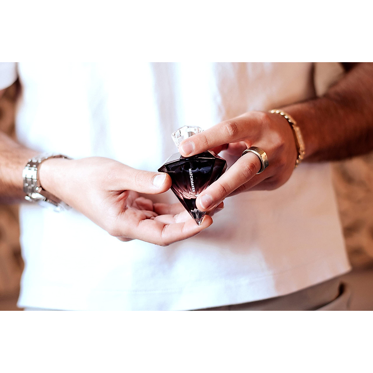 Eye of Love Matchmaker Black Diamond LGBTQ+ Pheromone Cologne for Men to Attract Him - Developed with Patti Stanger - 30ml