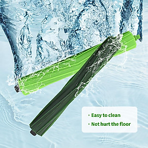 Replacement Parts Brushes Set for iRobot Roomba s9 (9150) s9+ s9 Plus (9550) s Series AI Robot Vacuum Kits (3 Set Rubber Brushes, 8 Side Brushes)