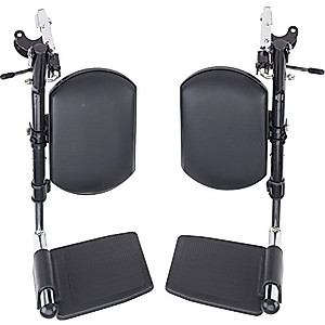 Drive DeVilbiss Healthcare LK3JELR Power Wheelchair Front Rigging Hanger Bracket for Elevating Leg Rests, Elr Set