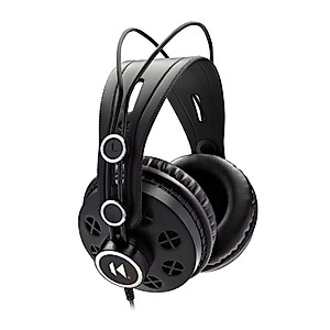 Korg i3 61-Key Music Workstation (Matte Black) Bundle with Knox Gear Flip-Top Bench (Black) and Studio Headphones (3 Items)