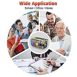 EBY LC3013 Compatible Ink Cartridge Replacement for Brother LC3013 LC-3013 LC3011 Ink Cartridges for Brother MFC-J497DW MFC-J895DW MFC-J491DW MFC-J690DW Printer (2 Black, 2 Cyan, 2 Magenta, 2 Yellow)