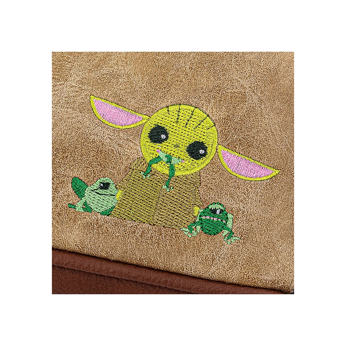 Loungefly Star Wars The Mandalorian Bantha Ride Mando and Baby Yoda Womens Double Strap Shoulder Bag Purse