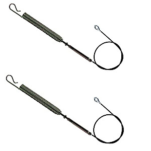 GELASKA 2 Pack 06900438 Control Cable Replaces Ariens 06900438 for Ariens Compact 22, Compact 24, SNO-Tek 24, SNO-Tek 28, SNO-Tek 24, Compact 24, AMP 24 Snowblowers