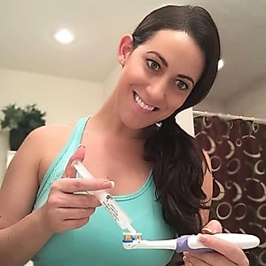 Watts Power 35% Dual Action Teeth Whitening Gels Huge 10ml - 4 Huge 10ml Gels Plus Aftercare Gel - Optimized OTC Dual Action for Surface and Deep Stains for Quick Results - Made in The USA - Kosher