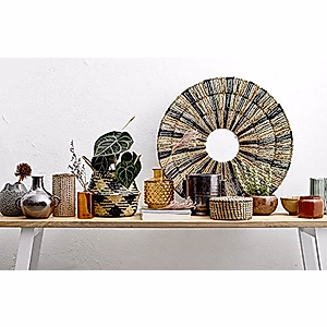 Bloomingville A82042439 Seagrass Basket, Black