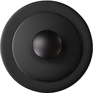 Westbrass D3324-12 1-1/2" NPSM Twist & Close Bathtub Drain Plug, Coarse Thread, Oil Rubbed Bronze