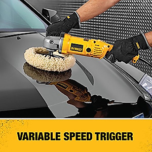 DEWALT Variable Speed Polisher, 7-Inch to 9-Inch (DWP849), Medium, Multi