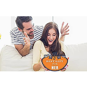 DIDADIC Wife Birthday Gift Ideas, Valentines Day Present for her, to My Wife Compact Mirror for Wedding Anniversary Mothers Day