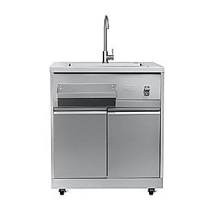 KoolMore 32 in. Sink with Cabinet in Stainless-Steel for Outdoor Kitchen (KM-OKS-SWC)