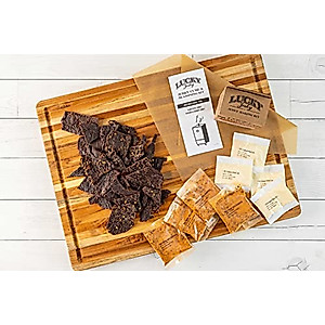 Lucky Jerky Teriyaki DIY Jerky Seasoning Kit - Seasons 20lbs of Meat