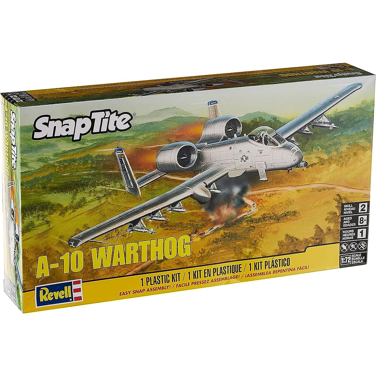 Revell SnapTite A-10 Warthog Plastic Model Kit , White